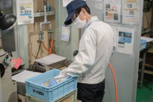 生産工程の流れ（第一工場） | コーケン工業株式会社